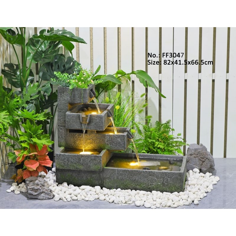 Zen Buddha Statue Outdoor Fountain
