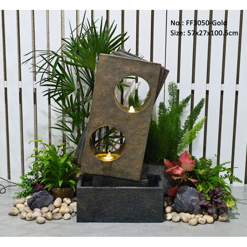 Zen Buddha Statue Outdoor Fountain