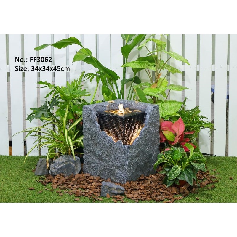 Zen Buddha Statue Outdoor Fountain