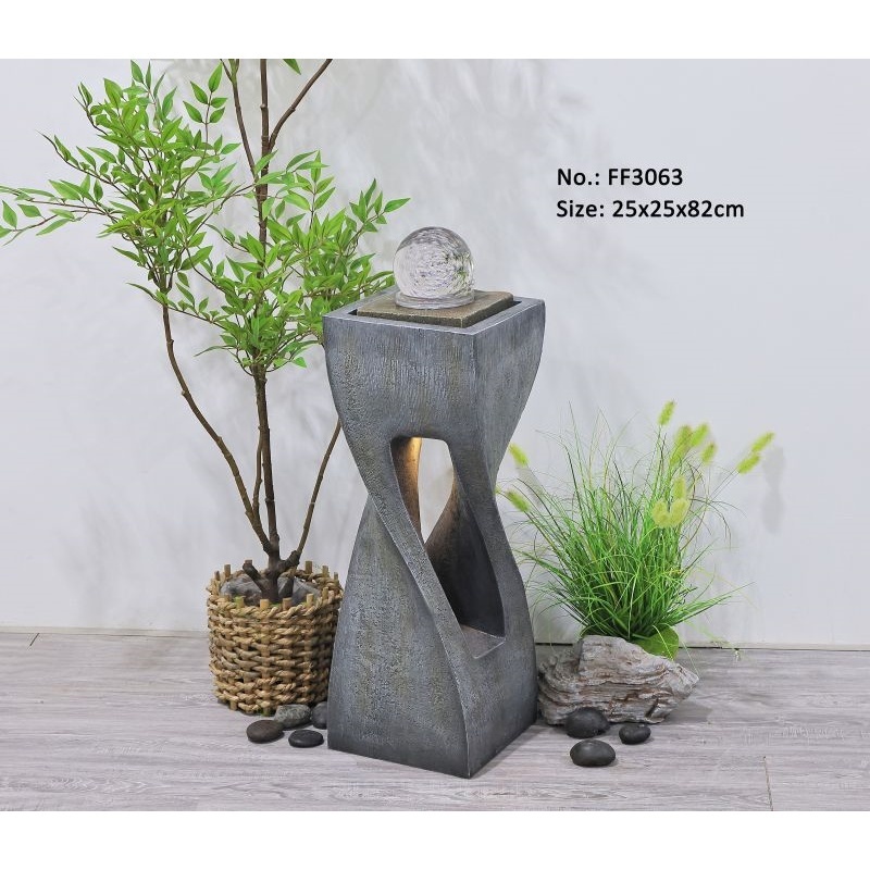 Zen Buddha Statue Outdoor Fountain