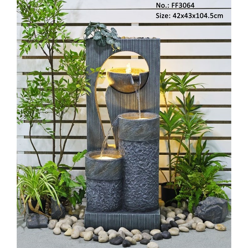 Zen Buddha Statue Outdoor Fountain