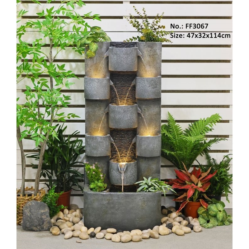 Zen Buddha Statue Outdoor Fountain