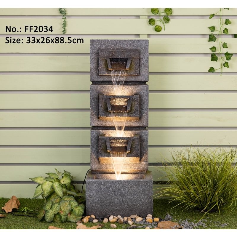Zen Buddha Statue Outdoor Fountain