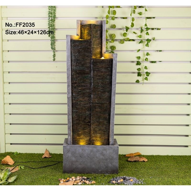 Zen Buddha Statue Outdoor Fountain