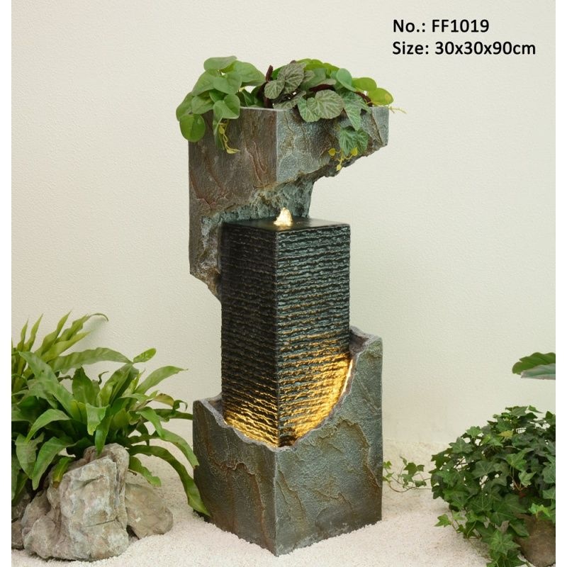 Zen Buddha Statue Outdoor Fountain