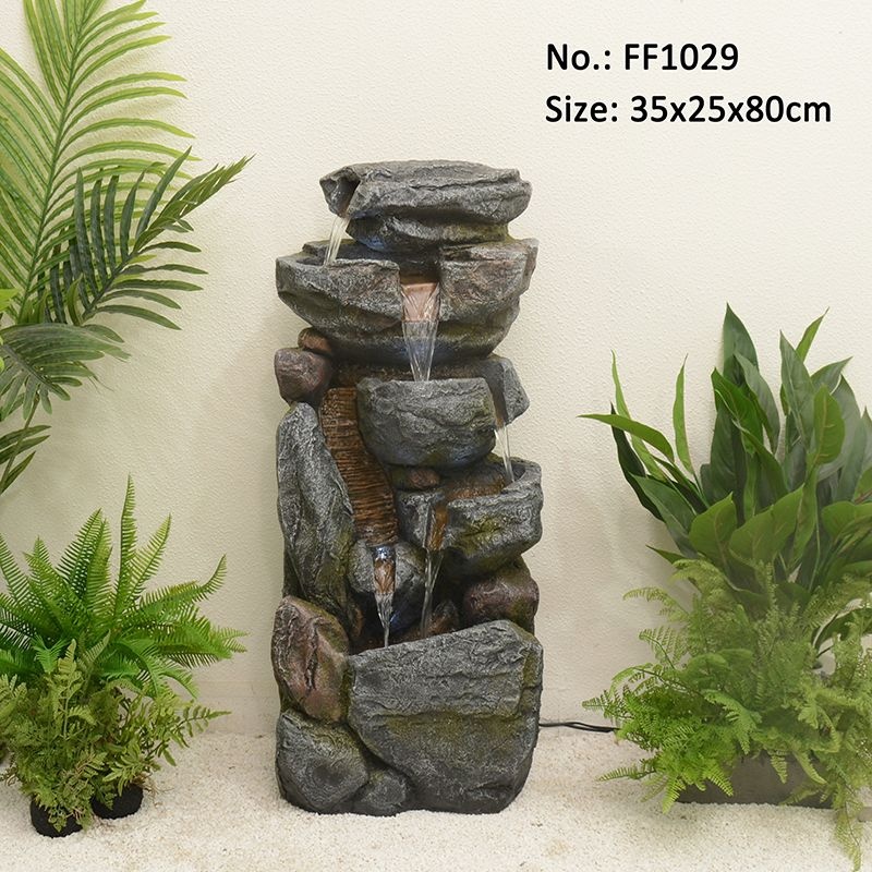 Zen Buddha Statue Outdoor Fountain