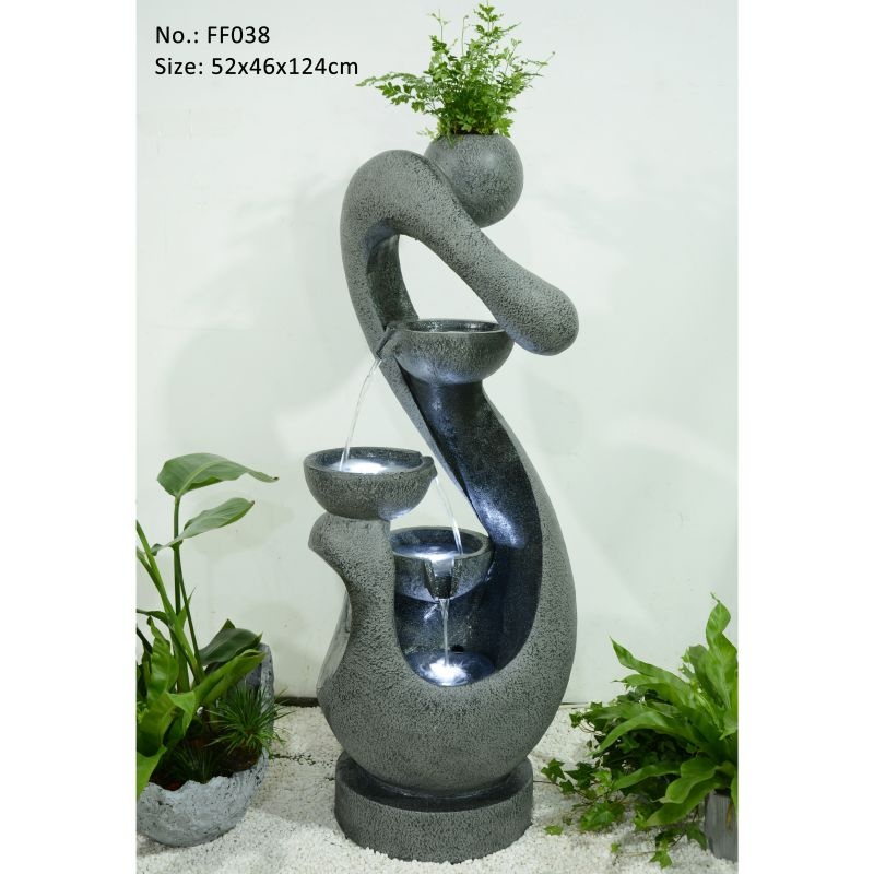 Zen Buddha Statue Outdoor Fountain