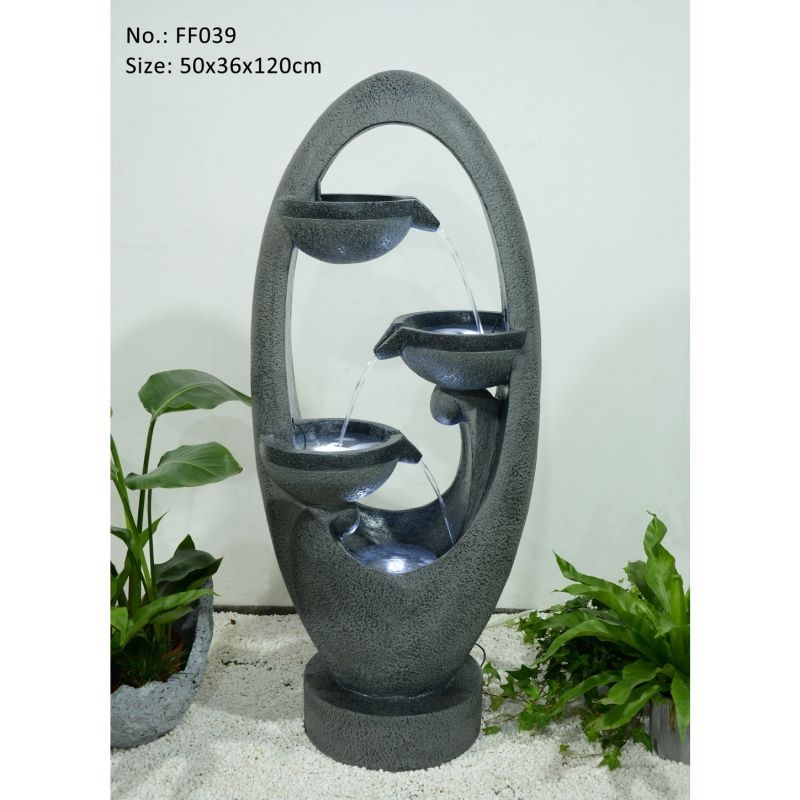 Zen Buddha Statue Outdoor Fountain