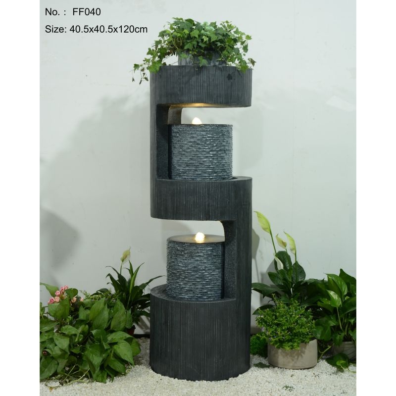 Zen Buddha Statue Outdoor Fountain