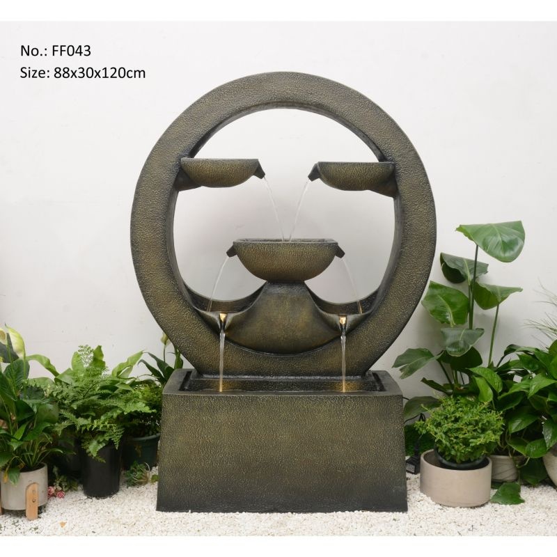 Zen Buddha Statue Outdoor Fountain