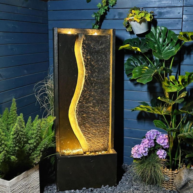 Zen Buddha Statue Outdoor Fountain