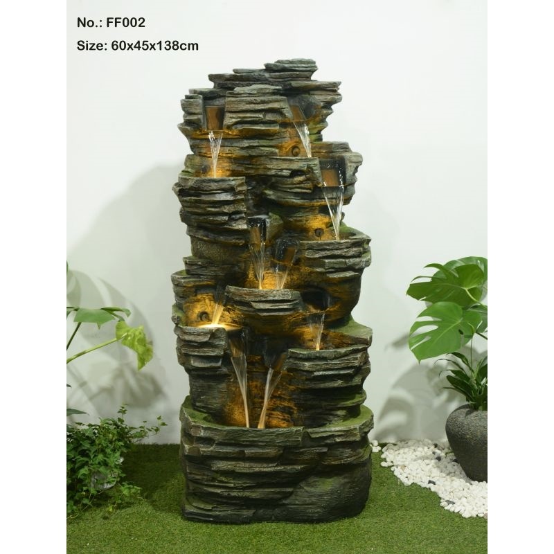 Zen Buddha Statue Outdoor Fountain