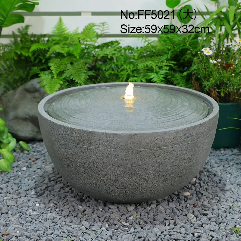 Zen Buddha Statue Outdoor Fountain