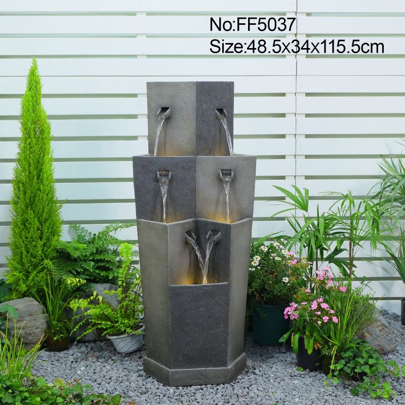 Zen Buddha Statue Outdoor Fountain