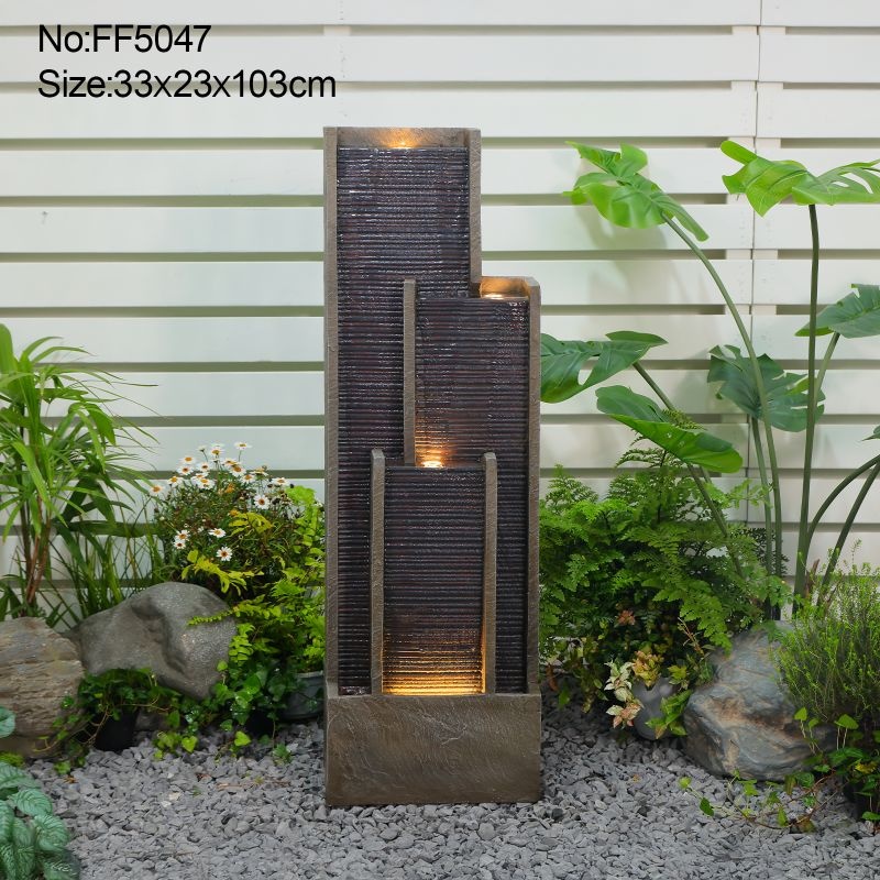 Zen Buddha Statue Outdoor Fountain