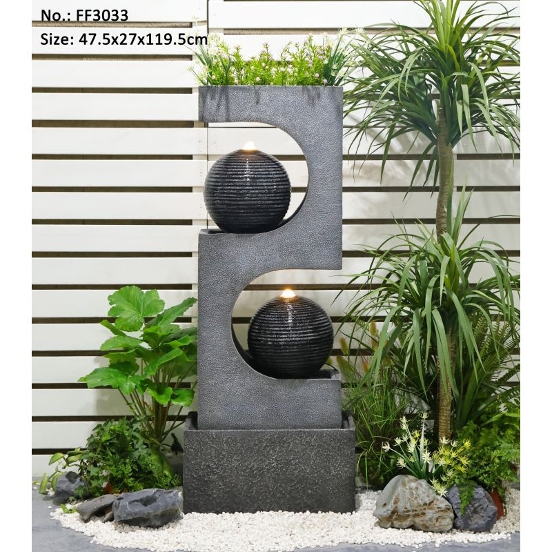 Zen Buddha Statue Outdoor Fountain