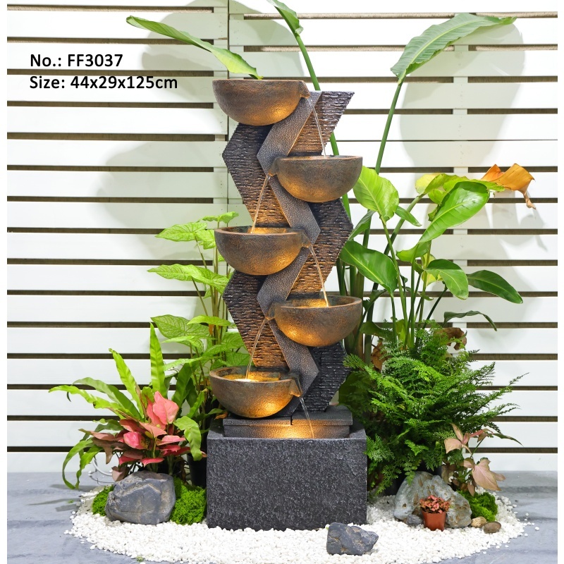 Zen Buddha Statue Outdoor Fountain