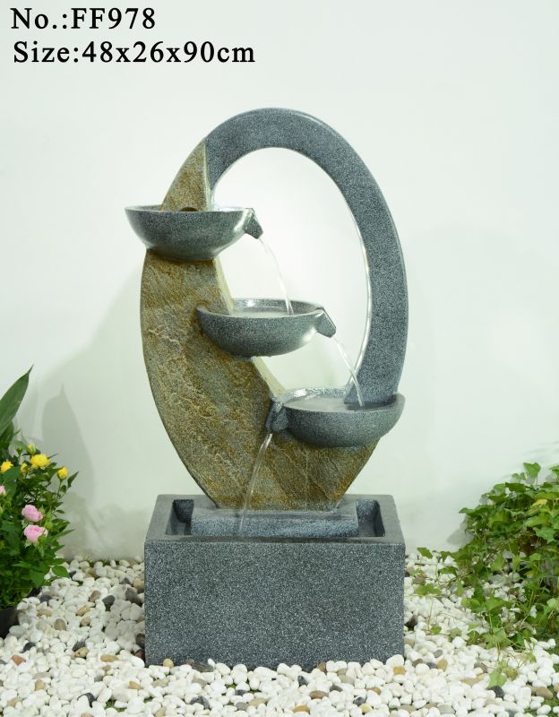 Zen Buddha Statue Outdoor Fountain