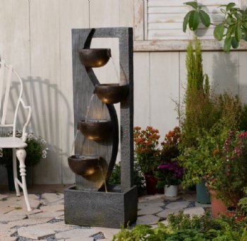 Zen Buddha Statue Outdoor Fountain